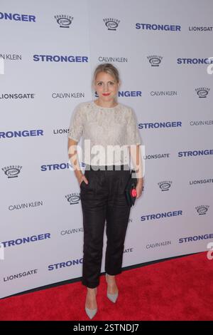 The premiere of 'Stronger' at the Walter Reade Theater on September 14 ...