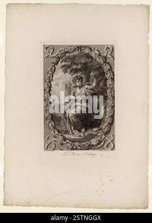 Claude Augustin Pierre Duflos’s 18th-century engraving depicts Phaëton ...