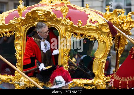 Lord Mayor of the City of London Alastair King and French president ...