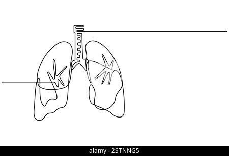 human organ single line art Stock Vector Image & Art - Alamy