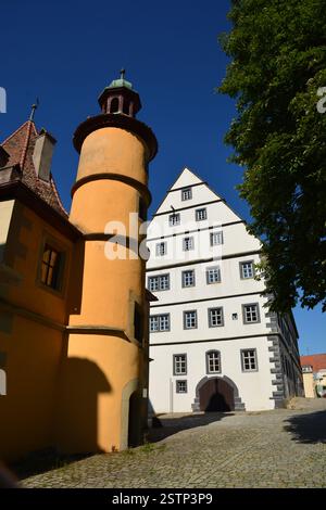 Rothenburg, Bavaria, region Middle Franconia, Germany, 07.29.2024 ...