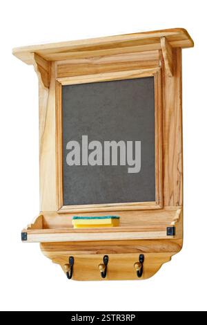 Blackboard and sponge Stock Photo - Alamy