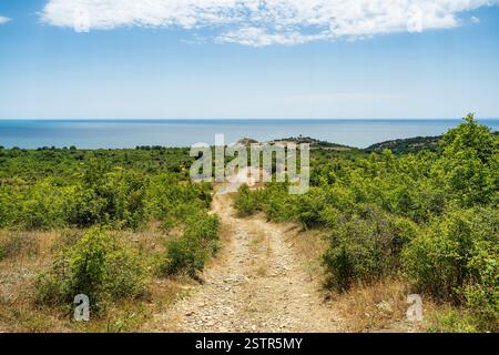 Natural landscape. Cape Emine. The Bulgarian Black Sea Coast In the ...