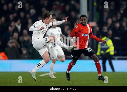 Luton Town's Isaiah Jones during the Emirates FA Cup first round match ...