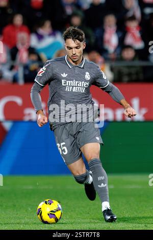 Raul Asencio of Real Madrid in action during the Spanish League, LaLiga ...