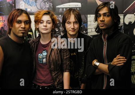 MY VITRIOL, TV APPEARANCE, 2002: The rock band My Vitriol apeearing on ...