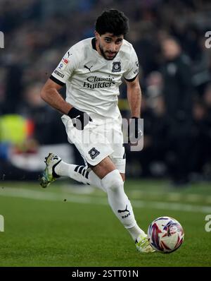 Plymouth Argyle's Rami Al Hajj dejected during the Manchester City FC v ...