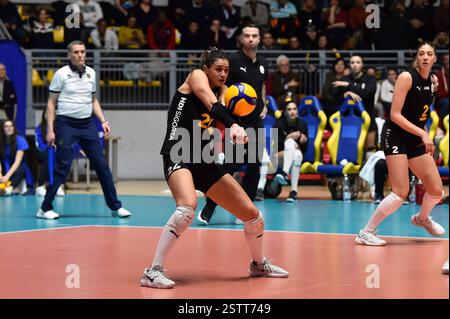 Katarina Dangubic of Galatasaray during the match between Reale Mutua ...