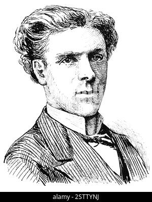 Portrait of Benoit-Constant Coquelin (young years), known as Coquelin ...