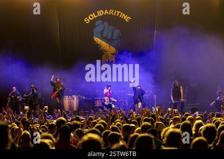 GOGOL BORDELLO, folk punk band, USA, concert, 15.02.2025, Max-Schmeling ...
