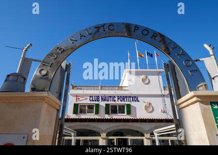 Es Molinar port Stock Photo - Alamy