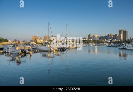 Boote, Yachten, Anping Harbour, South District, Tainan, Taiwan ...