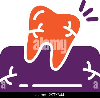 wisdom tooth color icon vector illustration Stock Vector Image & Art ...