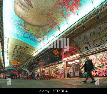 England, London, Lambeth, Waterloo, Leake Street, Graffiti and Wall Art ...