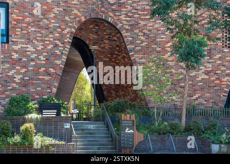 The Arkadia apartments were constructed in 2020 in Alexandria, Sydney ...