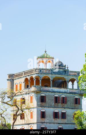 The Kaiping Diaolou (watchtowers) in Guangdong province in China are ...