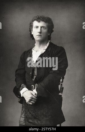 Portrait of Wilson Barrett (1846-1904) English actor-manager ...