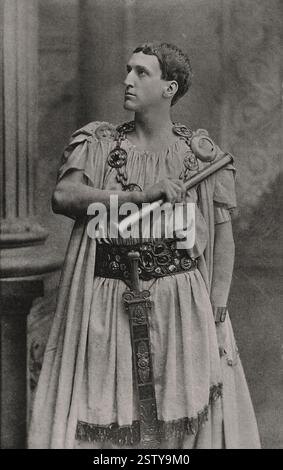 Portrait of Frank Robert Benson (1858-1939) English actor-manager ...