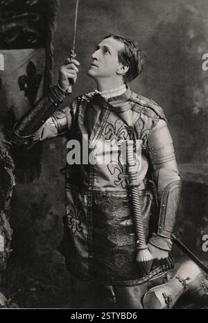 Portrait of Frank Robert Benson (1858-1939) English actor-manager ...