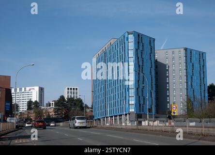 Islington Row Middleway, Five Ways, Birmingham, West Midlands, England ...