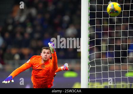 Inter Milan's goalkeeper Josep Martinez during the Italy Cup ...