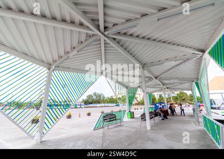 Modern MyBus terminal in Cebu City featuring contemporary design and ...