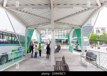 Modern MyBus terminal in Cebu City featuring contemporary design and ...