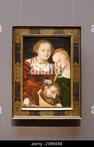 A 16th-century painting by Lucas Cranach the Elder, depicting the ...