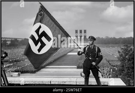 Nuremberg Rally 1933 in Nuremberg, Germany - Line-up of members of the ...