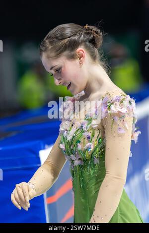 Isabeau LEVITO (USA), during Women Short Program, at the ISU World ...