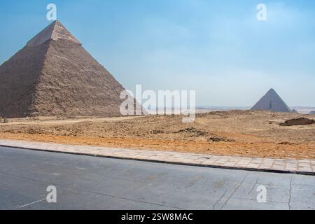 The Giza Necropolis, Famed archaeological site featuring the Great ...