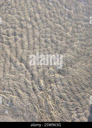 Rippled sand under water Stock Photo - Alamy