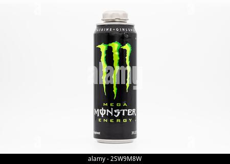 Mega Monster Energy Drink with the Original flavor in the big beverage ...