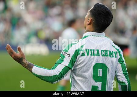 Chimy Avila of Real Betis during the La Liga EA Sports match between ...