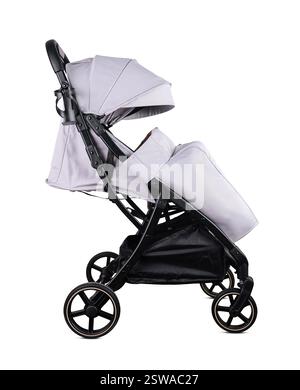 Child pram isolated on the white background Stock Photo - Alamy