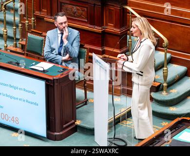 Kathleen Depoorter NVA at the plenary session of the Chamber at the ...