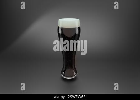 3d render glass of beer Stock Photo - Alamy