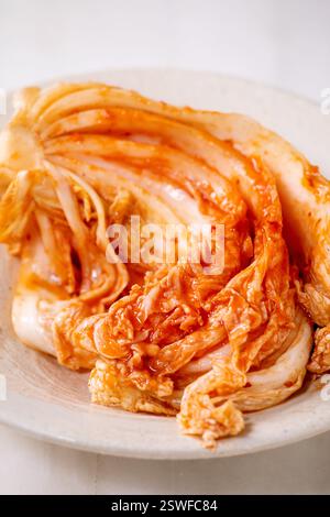 Korean fermented kimchi cabbage Stock Photo - Alamy