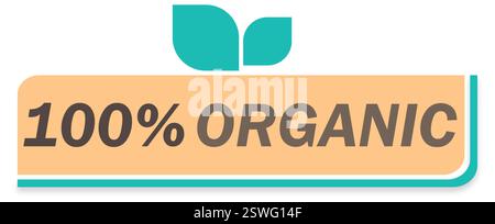 Organic Product Label Sign Stock Photo - Alamy
