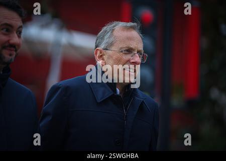 Benedetto Vigna CEO ay Ferrari Spa, during the filming day of the SF25 ...