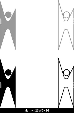 Humanism vector icon. Flat style illustration. EPS 10 vector Stock ...