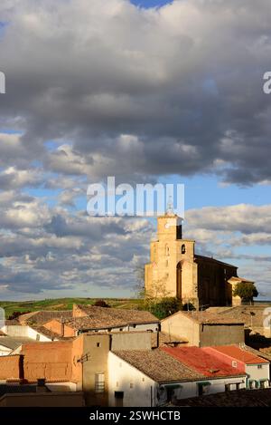 Church of Alarilla, Guadalajara, Spain Stock Photo - Alamy