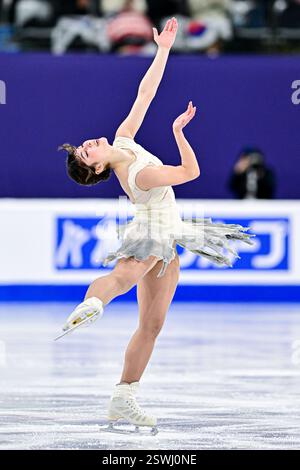 Alysa LIU (USA), during Women Short Program, at the ISU World Figure ...