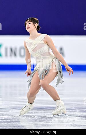 Alysa LIU (USA), during Women Short Program, at the ISU World Figure ...