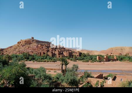 11th century Ksar of Aït Benhaddou, famous for being the best preserved ...
