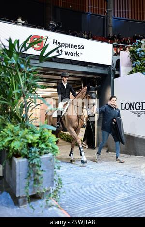 Lars Kersten, Netherlands, on the horse Hallilea during the World Cup ...