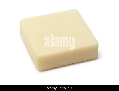 Single soap bar isolated on white background Stock Photo - Alamy