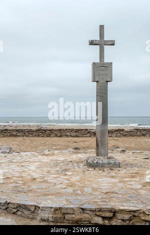 Africa, Namibia, Cape Cross, Stone Crosses Stock Photo - Alamy