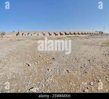 Malan Bridge, also called Pul-i-Malan arched bridge over the Hari River ...