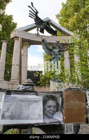 Archangel Michael statue & Memorial for Victims of German Occupation at ...